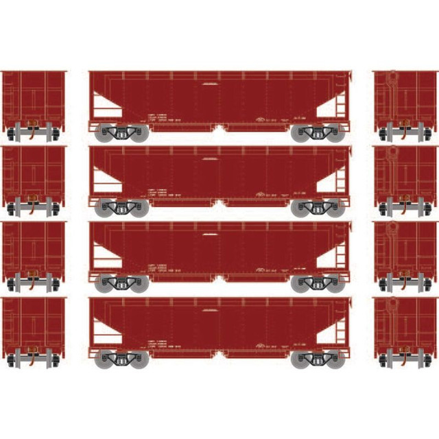 HO Scale Open Hopper | HO Rolling Stock | Model Trains