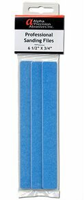 Alpha Abrasives 0312 - Professional Sanding File pkg(12) - 3/4
