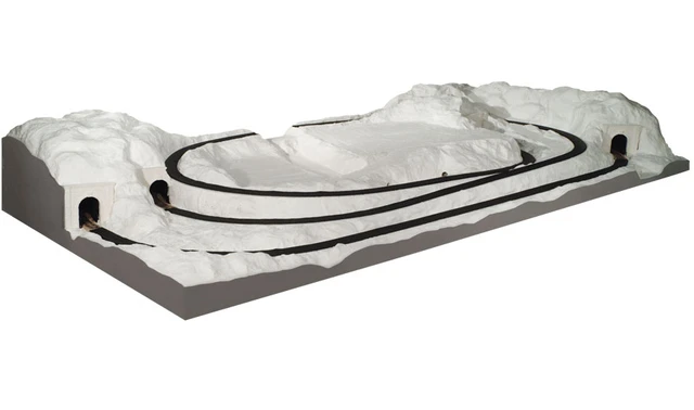 Woodland Scenics ST1484 - River Pass Layout Kit - HO Scale - Midwest ...