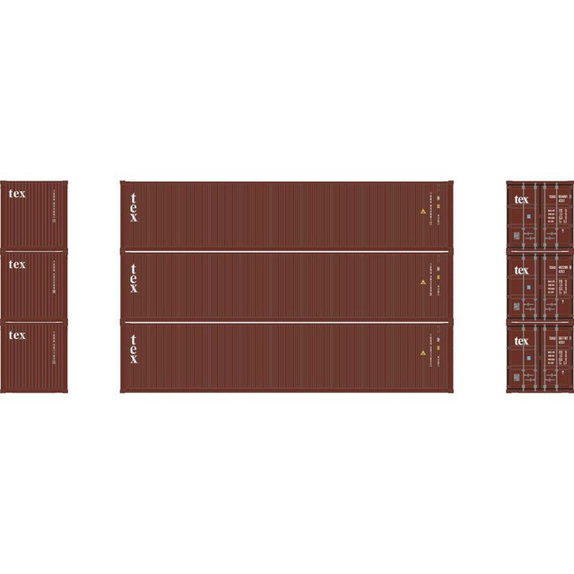 N Scale Containers and Trailers | Midwest Model Railroad