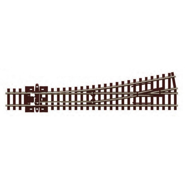 PECO SL-U396F - Code 55 Medium Radius Left Hand Turnout (Unifrog) - N ...