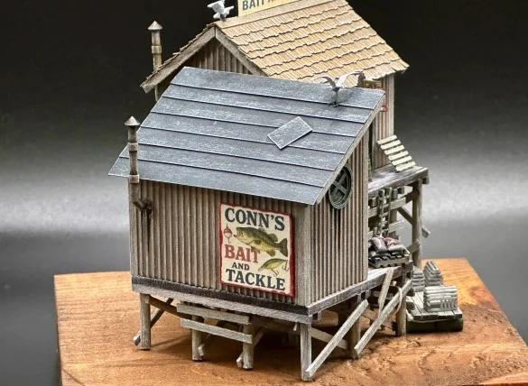 Mudd Creek Models 055HO - Conn's Bait And Tackle - HO Scale Kit ...