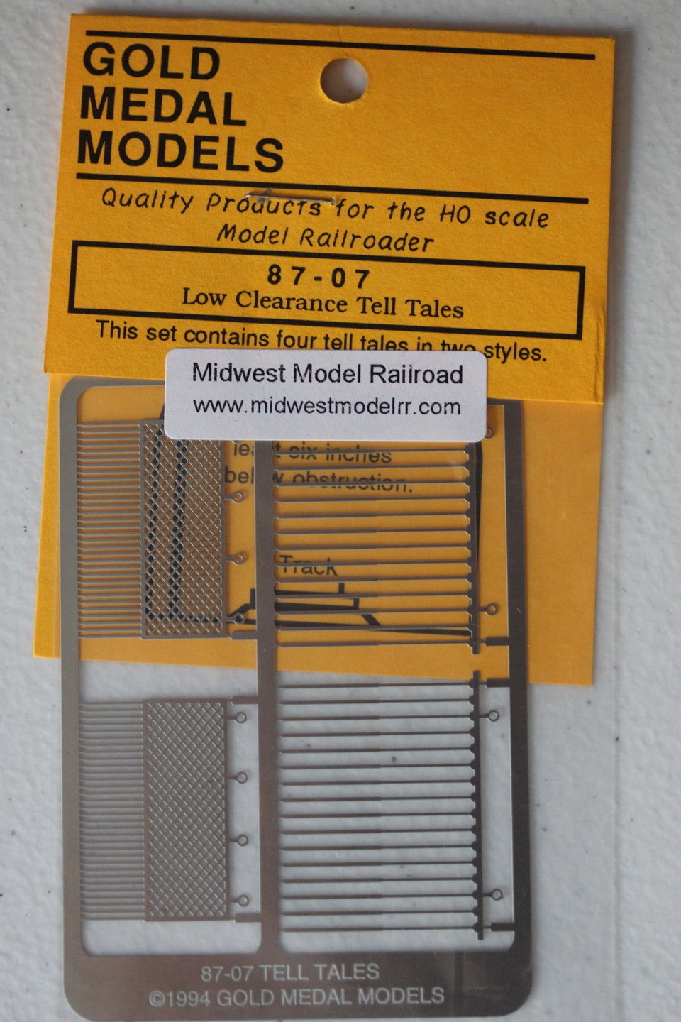 Gold Medal Models 87-07 - Tell Tales - HO Scale - Midwest Model Railroad
