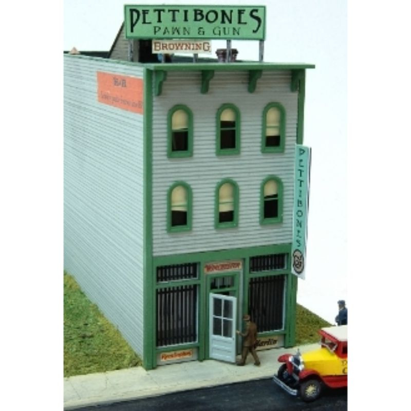 JL Innovative 631 - Pettibone's Pawn & Gun - HO Scale Kit - Midwest ...