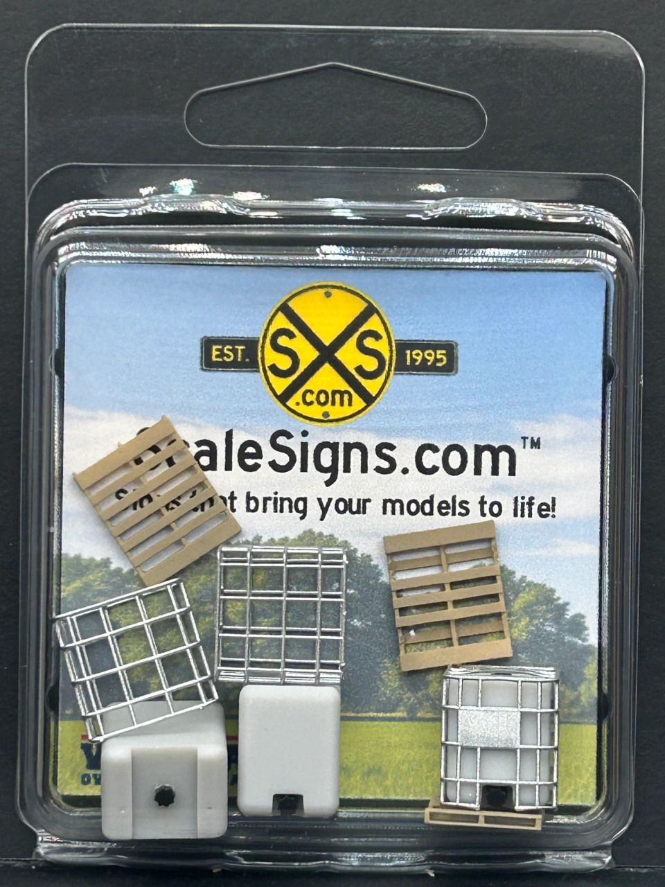 ScaleSigns HO-0021-012 - 250 gal Water Tanks - Wood - HO Scale ...