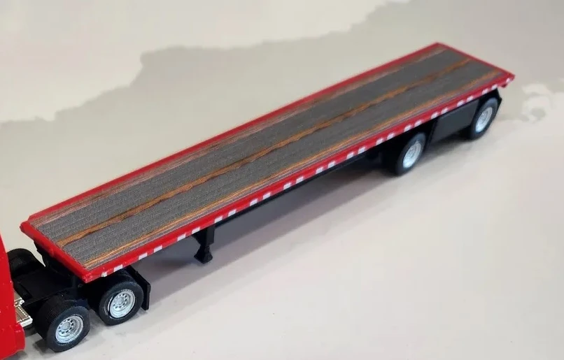 HO Logistics Replicas 478 - High Boy Trailer Red - HO Scale - Midwest ...
