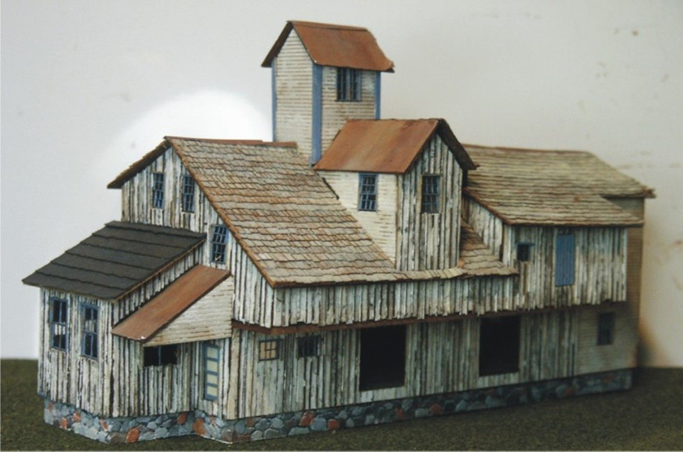 RslaserKits 3041 - Keystone Mill - N Scale Kit - Midwest Model Railroad