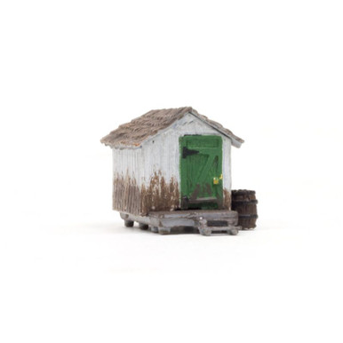 Woodland Scenics BR4948 - Wood Shack - Built & Ready Landmark Structure ...