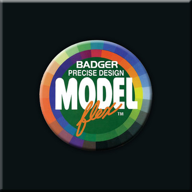 Badger MODELflex Paint - 16-01 Engine Black - Midwest Model Railroad