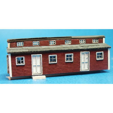 Phoenix Model Buildings 3019 - Logging Bunk House Car - N Scale Kit ...
