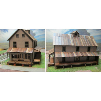RslaserKits 3066 - Medford General Store - N Scale Kit - Midwest Model ...