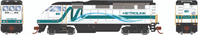 Pre-Order - Athearn 15871 - EMD F59PHI Metrolink (SCAX) 887 - N Scale - Midwest Model Railroad