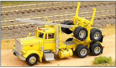 GHQ 52-007 - Logging Truck and Trailer - N Scale Kit - Midwest Model ...