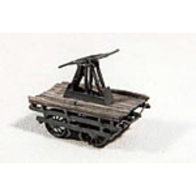 Durango Press 22 - Handcar (HOn3) - HO Scale Kit - Midwest Model Railroad