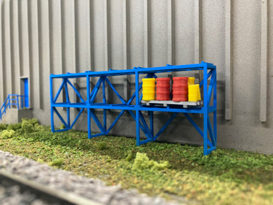 Jackson Railcar H82013 - Warehouse Rack - HO Scale - Midwest Model Railroad