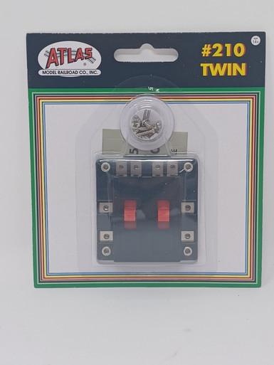 Atlas 210 - Twin Connector - Multi Scale - Midwest Model Railroad