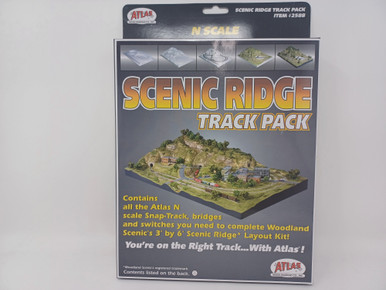 Atlas 2588 - Scenic Ridge Track Pack for Woodland Scenics Scenic Ridge ...
