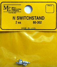 Micro Engineering 80-302 - N Switchstand, non-operating (2) - Midwest ...