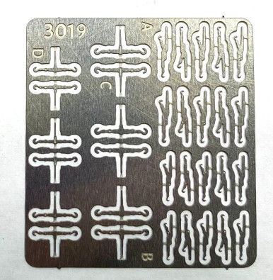 Showcase Miniatures 3019 - Chain/Load Binders - HO Scale Kit - Midwest ...