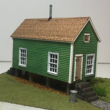 Motrak Models 83008B - Sardine Fisherman's Shack - 2pk - HO Scale Kit ...
