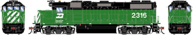 PRE-ORDER: Athearn Genesis 1819 - EMD GP38-2 (DCC and Sound) Burlington Northern (BN) 2316 - HO ...