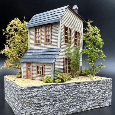 Mudd Creek Models 043N - Brienâ€™s Inn - N Scale Kit - Midwest Model ...