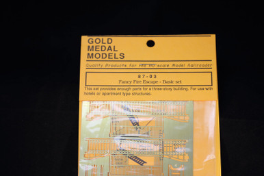 Gold Medal Models 87-03 - Fancy Fire Escape - HO Scale - Midwest Model ...