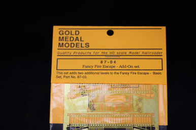 Gold Medal Models 87-04 - Fancy Fire Escape Add on - HO Scale - Midwest ...