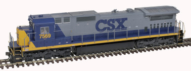 Atlas Master 10004182 - GE DASH 8-40C (DC Silent) CSX (CSXT) 7574 - HO Scale - Midwest Model ...