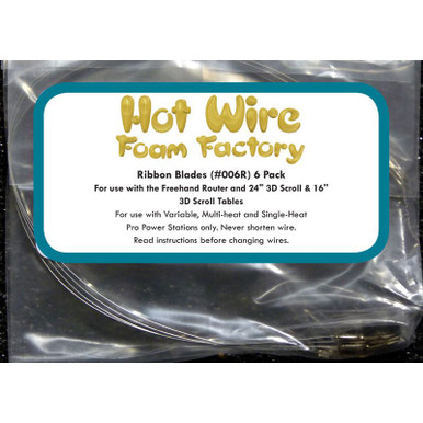 Hot Wire Foam Factory DW006R - Shapeable Flat Wires - - Midwest Model ...