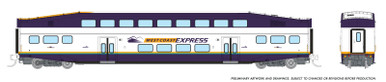 PRE-ORDER: Rapido 546033A - Bilevel Commuter Car West Coast Express ...