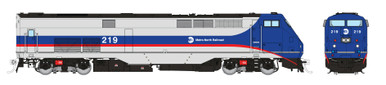 PRE-ORDER: Rapido 85512 - GE P32AC-DM (DCC and Sound) Metro North Commuter Railroad (MNCR) 219 ...