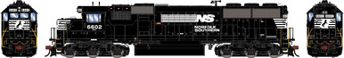 PRE-ORDER: Athearn Genesis 2159 - EMD SD60 (DC Silent) Norfolk Southern (NS) 6602 - HO Scale ...