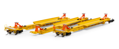 Athearn 41097 - 57' Trinity Spine Car Articulated 3 Unit Set TTRX ...