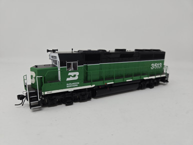 Pre-Owned: Atlas EMD GP40 w/ DCC Non Sound Burlington Northern (BN) 3513 - HO Scale - Midwest ...