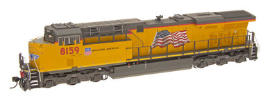 PRE-ORDER: InterMountain 49741(S)-16 - GE ES44AC (DCC and Sound) Union Pacific (UP) 2555 - HO ...