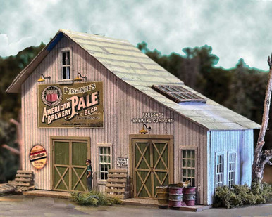 Bar Mills 5052 - Pergrande Pale Ale" Brewery - HO Scale Kit - Midwest ...