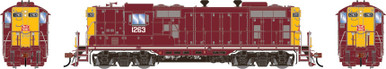 PRE-ORDER: Athearn Genesis 2279 - EMD GP7 (DC Silent) Rock Island (RI) 1263 - HO Scale - Midwest ...
