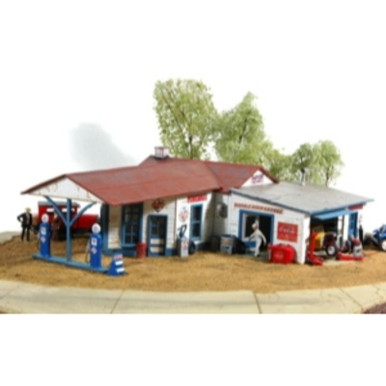 JL Innovative 591 - Marble Rock Garage - HO Scale Kit - Midwest Model ...
