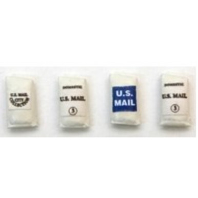 JL Innovative 709 - Custom US Mail Sacks (4) - HO Scale - Midwest Model ...
