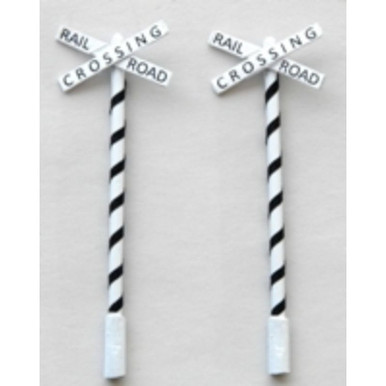 JL Innovative 857 - Custom "Tiger Striped" Steam Era Crossbuck(2) - HO ...
