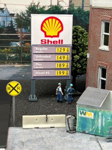ScaleSigns HO-1112-001-v03 - Gas Station Price Sign Shell v03 - HO ...