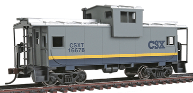 Walthers Trainline 931-1505 - Wide Vision Caboose CSX (CSXT) 16678 - HO Scale - Midwest Model ...