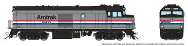 Rapido 81515 - NPCU (Non Powered Control Unit) "Cabbage" (DCC and Sound) Amtrak (AMTK) Phase III ...
