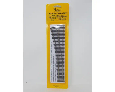 Micro Engineering 14-812 - Code 70 #5b Curved Diverging Track LH - HO ...