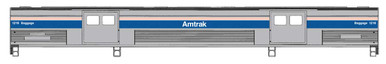 Walthers Proto 920-13083 - 73' Budd Baggage Car Amtrak (AMTK) Phase IV ...