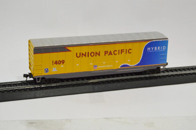 Value Trains USA HO10078 - ACF 50'6" Boxcar Y409 Hybrid Commemorative Scheme Union Pacific (UPY ...
