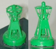 Sylvan Scale Models N-2065 - Channel Marker Buoys (Pkg/2) - N Scale Kit ...