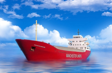Sylvan Scale Models N-2123 - Modern Container Ship - N Scale Kit ...