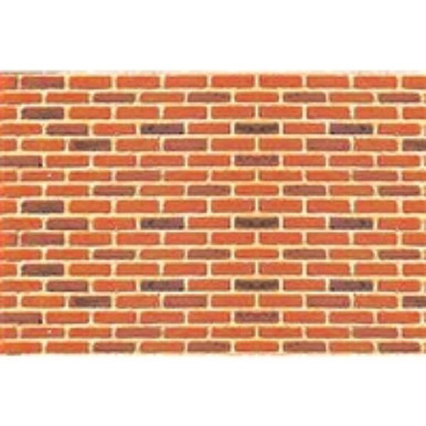 JTT 97422 - Pattern Sheets (PLASTIC): Brick 2/pk - 1:100 - HO Scale ...